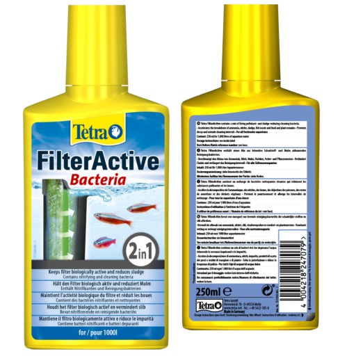 TETRA FILTER ACTIVE BACTERIA 250ml BAKTERIE DO AKVÁRIA za 274 Kč - Allegro