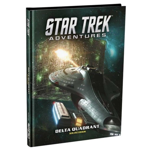 Příručka Star Trek Adventures RPG: Delta Quadrant Sourcebook (Zdrojová kniha Delta Quadrantu ...
