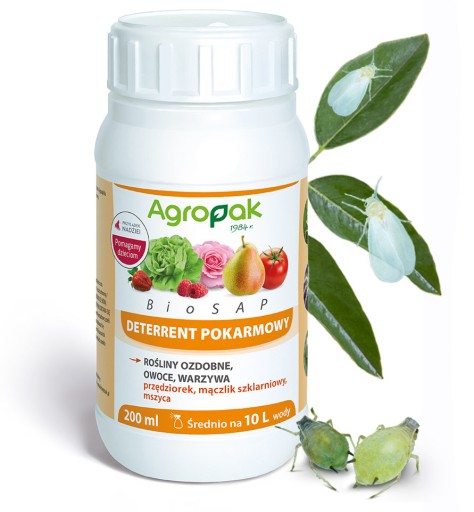 OPRYSK NA MSZYCE PRZĘDZIORKA MĄCZLIKA ROŚLINY OZDOBNE, DRZEWA BIOSAP ...