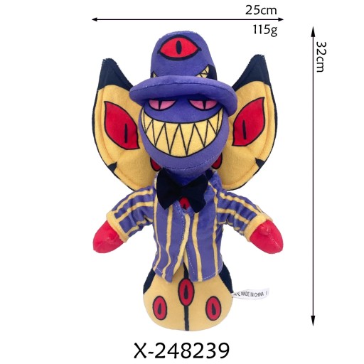 13pcs 25-40cm Hazbin Hotel Anime Plush Charlie Morningstar Vaggie ...