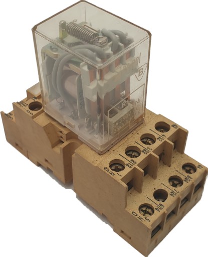 Przekaźnik RELPOL R4 cewka 24V DC + gniazdo (R4 24VDC) • Cena, Opinie ...