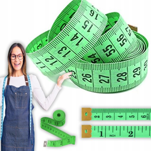 METR KRAWIECKI CENTYMETR MIARA METRÓWKA 150CM kolor mix (5905753731759 ...