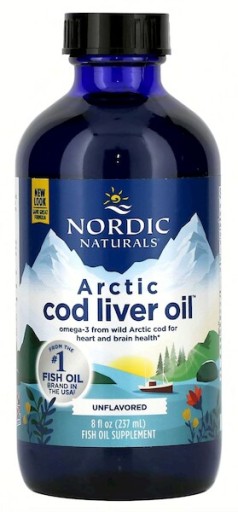 Arctic Cod Liver Oil Suplement diety dla zdrowia serca i mózgu ...