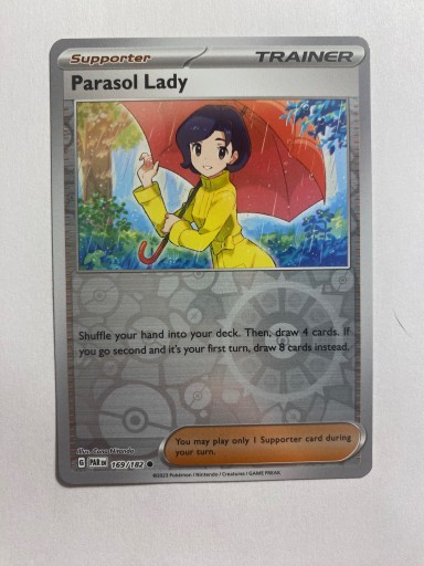 Pokemon Paradox RIft Reverse 169/182 Parasol Lady - Stan: nowy 2,50 zł ...