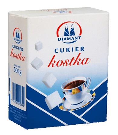DIAMANT Cukier biały w kostce 500g 9205986845 - Allegro.pl