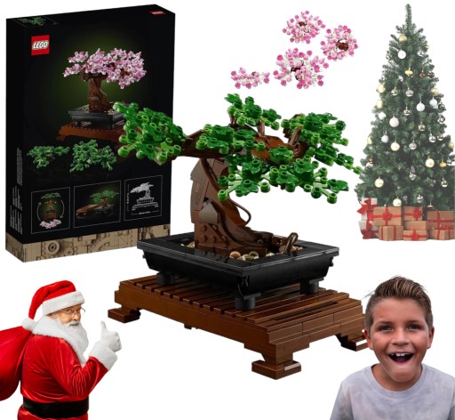 LEGO CREATOR EXPERT 10281 Drzewko Bonsai Idealny Prezent dla każdego ... LEGO CREATOR EXPERT 10281 Drzewko Bonsai Idealny Prezent dla każdego ...