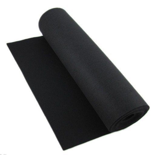 Filc 4mm, 600g, szer.100cm, 0.1mb- Czarny • Cena, Opinie • Filc ...