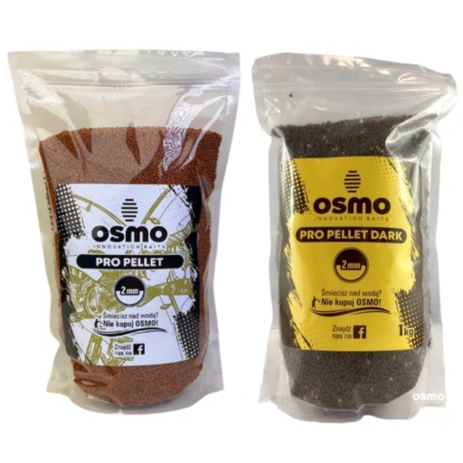 Zestaw PRO PELLET + PRO PELLET DARK 2mm OSMO - 14054480527 - Allegro
