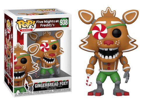 Gingerbread Foxy 938 Five Nights at Freddy's Funko 14367260473 - Sklepy ...