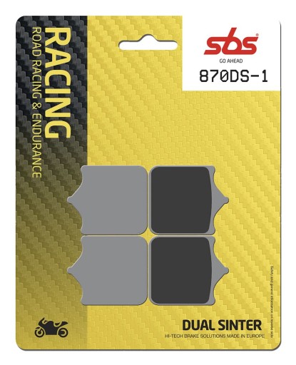 SBS 870DS-1 Racing Dual Sinter fékbetétek, (5703858747169) • Ár ...