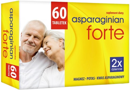MBM Asparaginian Forte magnez potas 60 tabletek (5907694910767) • Cena ... MBM Asparaginian Forte magnez potas 60 tabletek (5907694910767) • Cena ...
