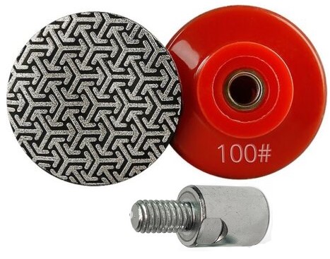 Gyémánt polírozó korong/tárcsa csiszoláshoz, greslaphoz, csempéhez, 50 mm, G100, (3661560842430 ...