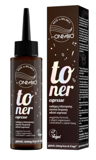Toner na vlasy espresso onlybio - Allegro