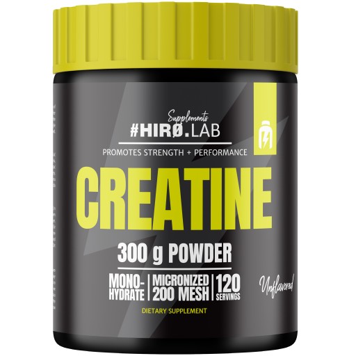 Kreatínový bezchuťový prášok HIRO.LAB creatine 300 g za 12.27EUR - Allegro
