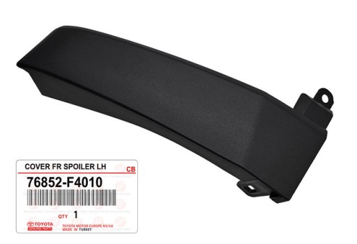 TOYOTA CH-R CHR 19+ LISTWA SPOILER ZDERZAKA PRZÓD LEWY 76852F4010 ...
