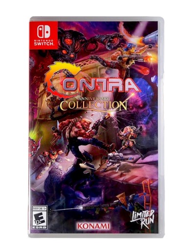 Contra Anniversary Collection Limited Run Nintendo Switch pudełkowa ... Contra Anniversary Collection Limited Run Nintendo Switch pudełkowa ...