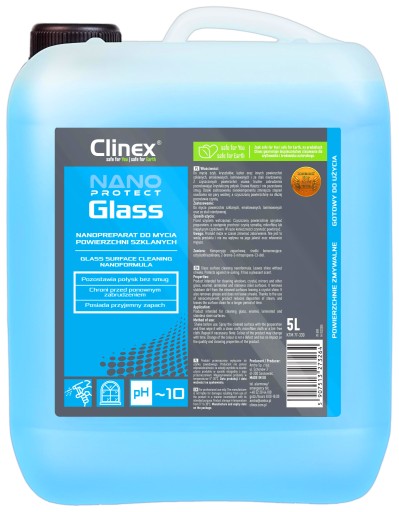 CLINEX NANO PROTECT GLASS PŁYN DO MYCIA SZYB 5L 13071943389 - Allegro.pl CLINEX NANO PROTECT GLASS PŁYN DO MYCIA SZYB 5L 13071943389 - Allegro.pl