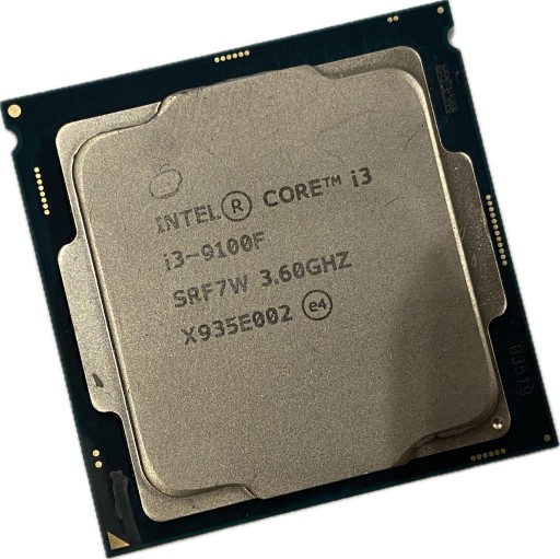 A1226] Intel procesor Core i3-9100F SRF7W za 691 Kč - Allegro
