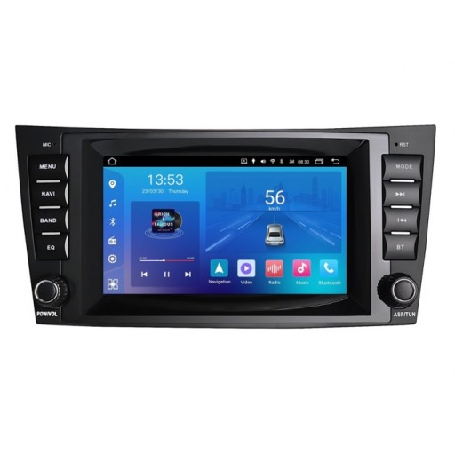 Rádio Android FS2-Pro Benz W211/W209/W219 2/32 CarPlay Android Auto 8 ...
