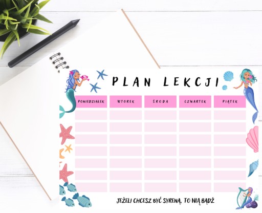 Plan lekcji - plik PDF • Cena, Opinie • Plany lekcji 12536969596 • Allegro