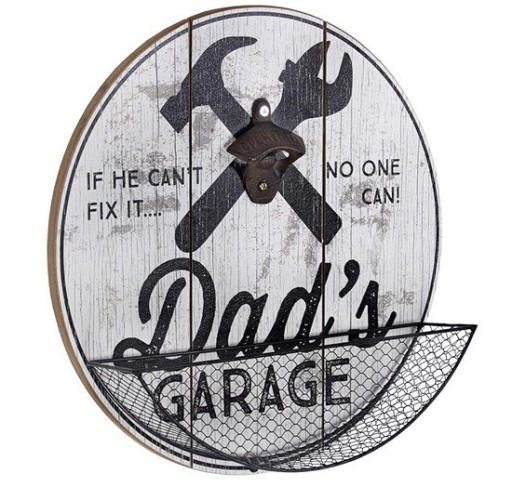 Fa nyitó Dad's Garage 3D AJÁNDÉK, SZÜLETÉSNAP, HOT ROD za 17120.00HUF ...