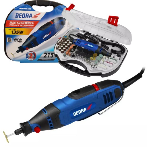 DEDRA MULTISZLIFIERKA MINISZLIFIERKA WIERTARKA FREZARKA AKCESORIA ...
