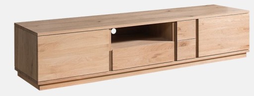 Szafka Rtv duża LIMERA stolik DĘBOWA ZAKOR • Cena, Opinie • Szafki RTV 13581310859 • Allegro