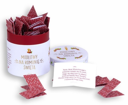 Pudełko "Modlitwy na Komunię Świętą" - Blanche Collange (5907564033923 ...
