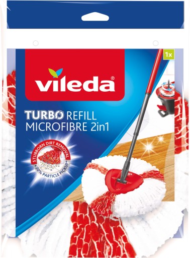 Mop obrotowy Vileda Easy Turbo 2w1 końcówka 12742129456 - Allegro.pl