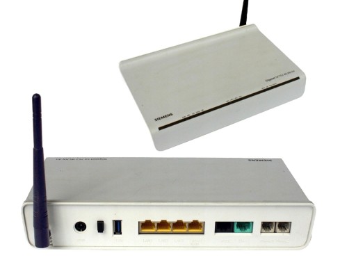 Router Siemens Gigaset SX762 WIFI BRAMKA VOIP 2x LINIA TELEFONICZNA USB ...