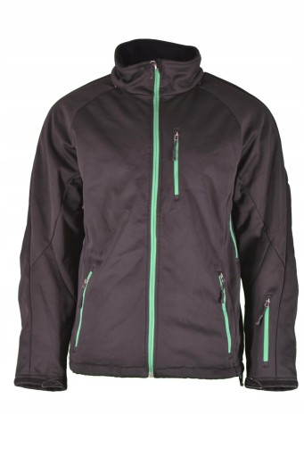 CRIVIT MĘSKA KURTKA NARCIARSKA ZIMOWA OCIEPLANA NA NARTY SOFTSHELL 54 L - 15105096095 - Allegro