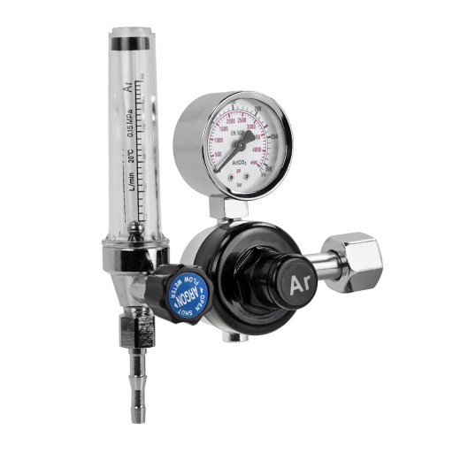 Reduktor Argon CO2 regulator z rotametrem do spawarka TIG MIGOMAT 200 bar (5903991101730) • Cena ...