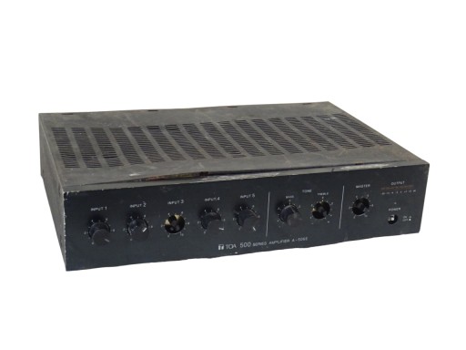 Mixer Power TOA Amplifier A-506E - Sklep, Opinie, Cena w Allegro