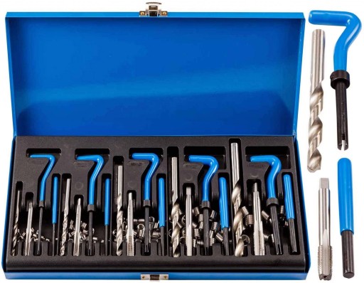 GWINTOWNIKI ZESTAW NAPRAWY GWINTÓW M5-M12 HELICOIL 5907737321956 za 159.90PLN z Brzezie ...