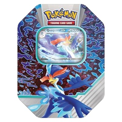 Pokemon Paldea Partners Tins: Quaquaval ex Tin – Pokemon Kártya ...
