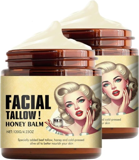 Whipped Beef Tallow and Honey Balm, Grass Fed Grass Finished Face Cream ... Whipped Beef Tallow and Honey Balm, Grass Fed Grass Finished Face Cream ...