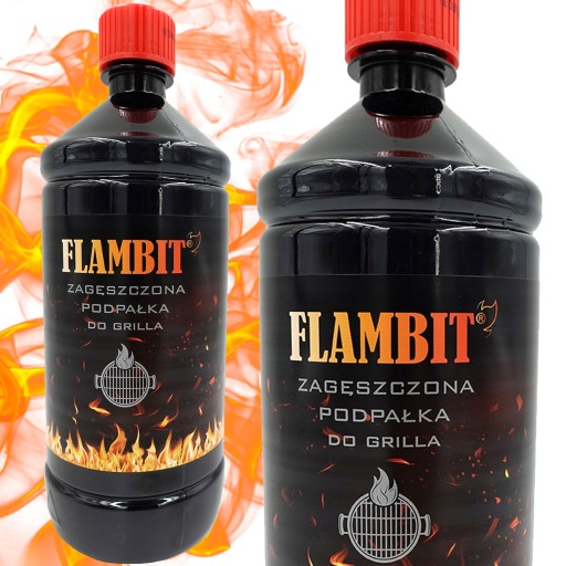 FLAMBIT Podpałka w płynie do grilla ROZPAŁKA 1L (5907798850532) • Cena ...