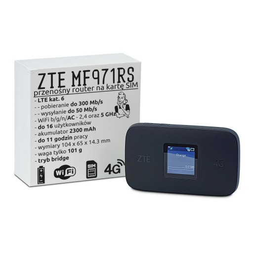Router mobilny ZTE MF971R 4G LTE - Sklep, Opinie, Cena w Allegro.pl