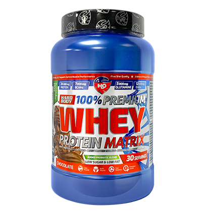 Białko WPI+WPH+WPC MLO Whey Protein Matrix + Mix Probiotyków CZEKOLADA 907g - 851374007221 ...