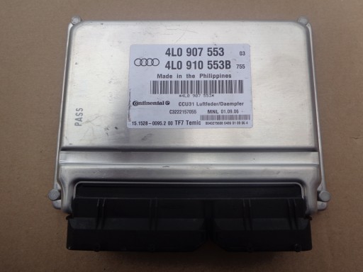 ECU Moduł Sterownik ZAWIESZENIA AUDI Q7 4L0907553 4L0910553B za 474.05PLN z Niegosław - Allegro ...