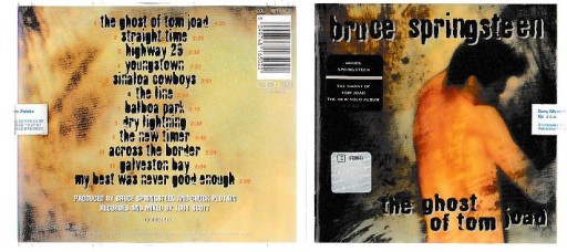 Płyta CD Bruce Springsteen - The Ghost Of Tom Joad 1995 I Wydanie ...