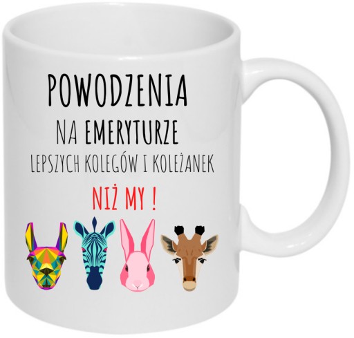 Kubek ceramika 330 ml Kubek śmieszny, śmieszny prezent dla emeryta, emerytki, dla niej, dla ...