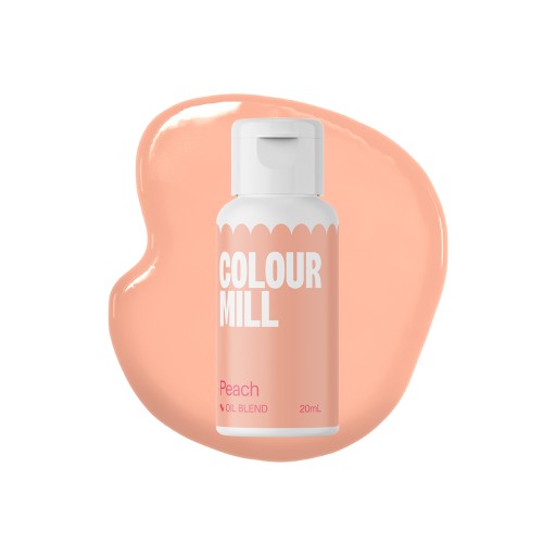 Colour Mill Barwnik spoż. Oil Blend Peach 20 ml 13898225177 - Allegro.pl