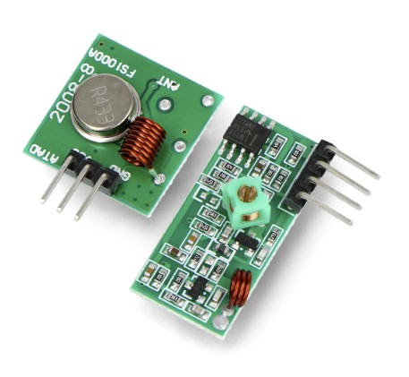 Moduł radiowy nadajnik FS100A + odbiornik 433 MHz - Sklep, Opinie, Cena ...