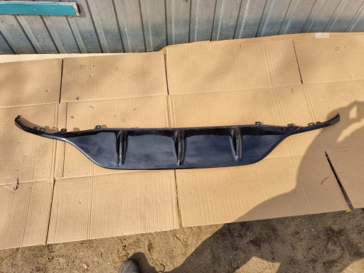MERCEDES-BENZ C W205 AMG SPOILER DYFUZOR DOKŁADKA ZDERZAKA TYŁ ...