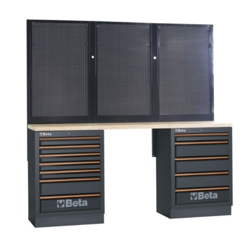 BETA MEBLE WARSZTATOWE STÓŁ SZAFA SZAFKI BLAT TABLICA NA NARZĘDZIA 8054809214542 za 7689.99PLN z ...