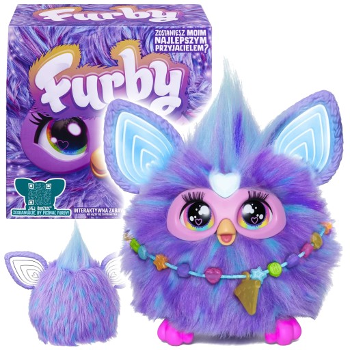 FURBY 2.0 Interaktywna maskotka Fioletowa F6743 (5010996181930) • Cena ...