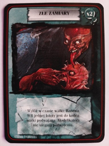 Złe Zamiary KULT CCG • Cena, Opinie - Allegro