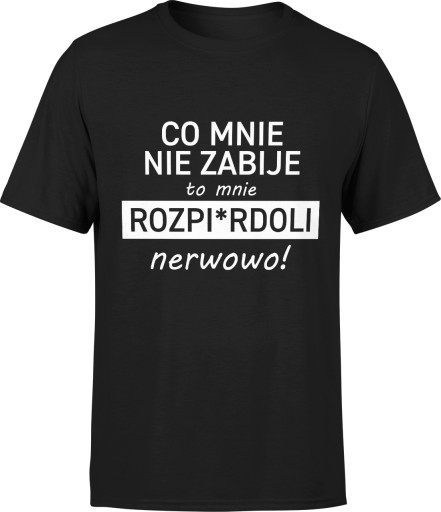 ŚMIESZNE KOSZULKI MĘSKIE Z NAPISEM PREZENTY R. L 12401159972 - Allegro.pl