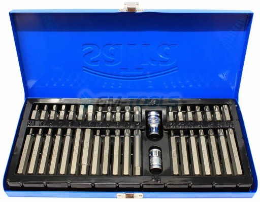 BITY IMBUS HEX TORX XZN SPLINE ZESTAW 40CZ STAL S2 (S-40BS2) • Cena, Opinie 11901830478 • Allegro.pl